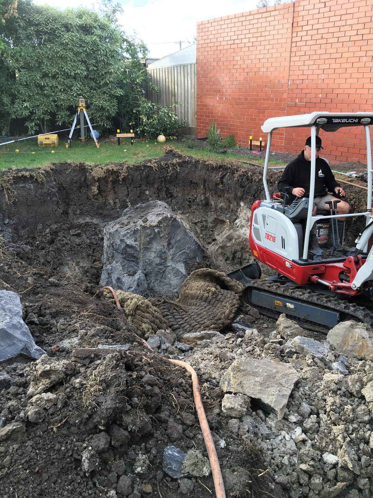 Explosives Rock Blasting for Swimming Pool - Altona - Able Blasting